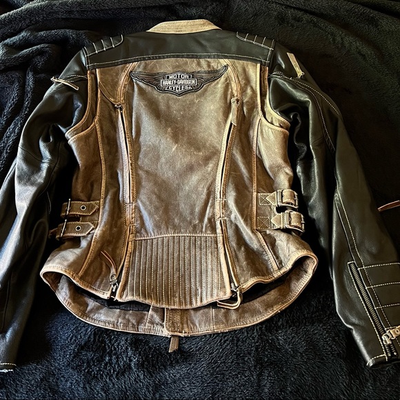 Harley-Davidson | Jackets & Coats | Harley Davidson Womens Triple Vent ...